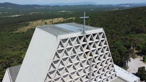 Santuario di Monte Grisa, Trieste, Italy | Stock Video | Pond5