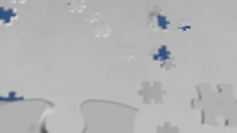SAP logo composing with puzzle pieces, e... | Stock Video | Pond5
