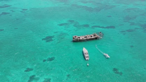 "Sapona Shipwreck, Bimini" This video ca... | Stock Video | Pond5