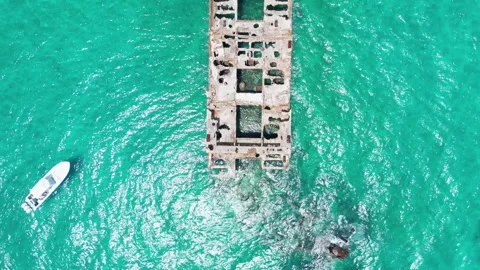 "Sapona Shipwreck, Bimini" This video ca... | Stock Video | Pond5