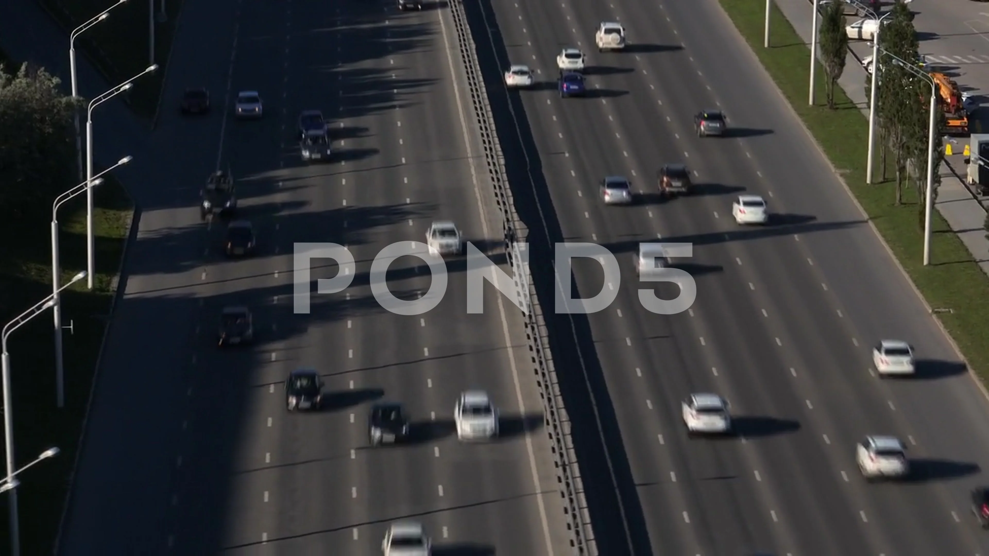 Straight Road Top View