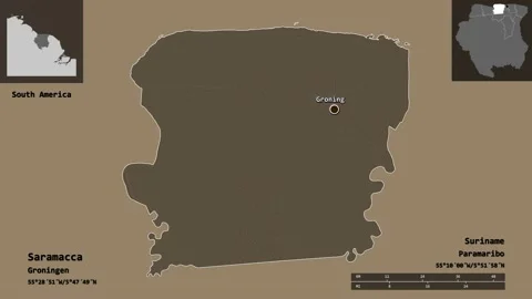 Saramacca location. Suriname. Administra... | Stock Video | Pond5