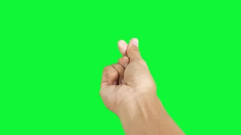 "Saranghae" Korean love hand gesture iso... | Stock Video | Pond5