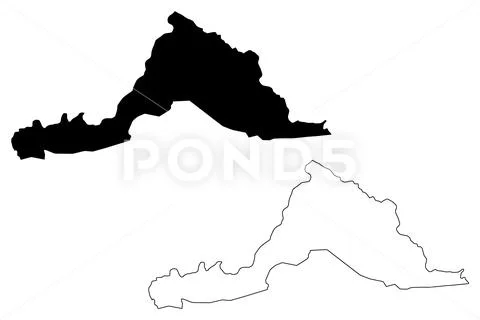Sarpang District (Districts of Bhutan, Kingdom of Bhutan) map vector ...