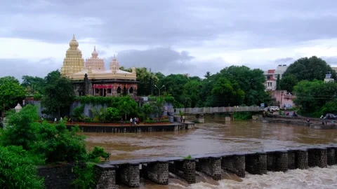 Saswad, India, Sangameshwar (Lord Shiva)... | Stock Video | Pond5