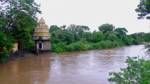 Saswad, India, Sangameshwar (Lord Shiva)... | Stock Video | Pond5