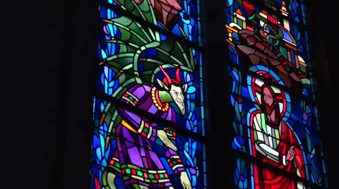 Church Window Stock Footage ~ Royalty Free Stock Videos | Pond5