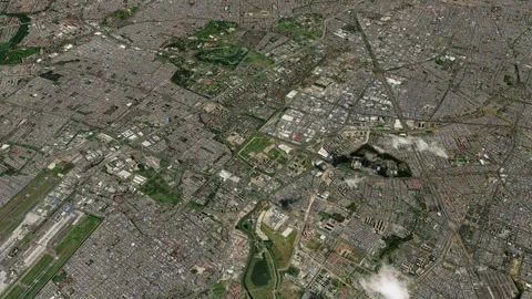 Satellite Bogota map background loop. Sp... | Stock Video | Pond5