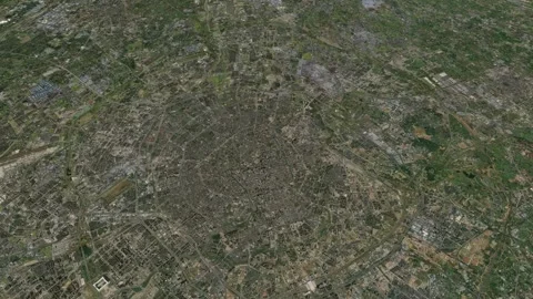 Satellite Chengdu map background loop. S... | Stock Video | Pond5