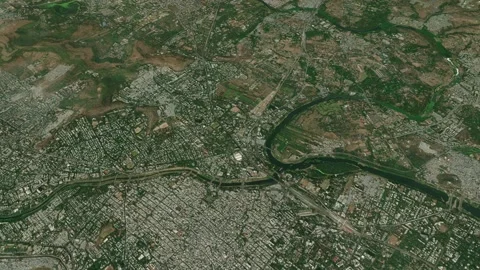 India Map Satellite Stock Video Footage | Royalty Free India Map ...