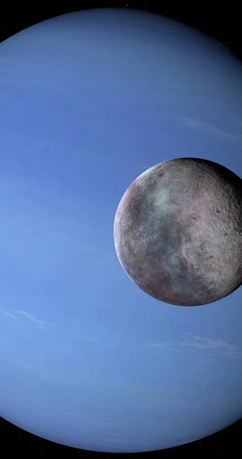 Triton Moon Stock Video Footage | Royalty Free Triton Moon Videos | Pond5