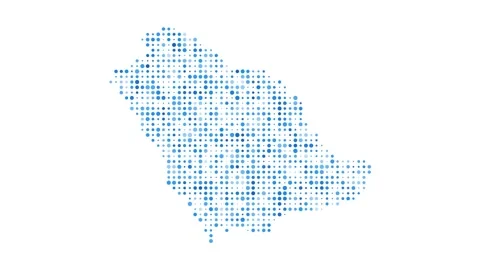 Saudi Digital Map Stock Videos – Royalty-Free HD & 4K Videos