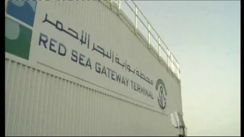 SAUDI ARABIA: The Red Sea Gateway Port i... | Stock Video | Pond5