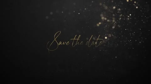 Save the date animated. Animation of sav... | Stock Video | Pond5