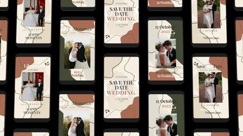 Save the Date Instagram Reels ~ After Effects #260687444