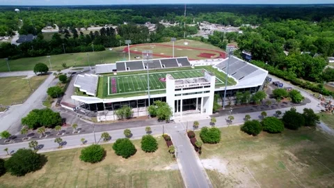 SC State Bulldogs, Football Stadium, Sou... | Stock Video | Pond5