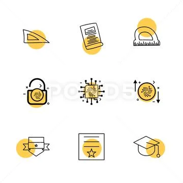 Scale , geometry , paper , d scale , lock , unlock , sheild , badge ...