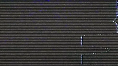 Scan TV lines | Stock Video | Pond5