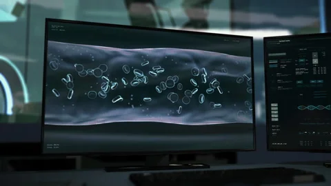 Scanner Conducts Medical Examination Of ... | Stock Video | Pond5