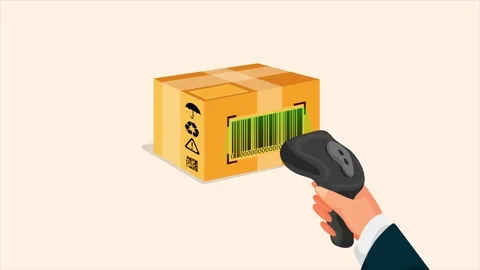 Barcode Animation Scan Stock Video Footage | Royalty Free Barcode ...