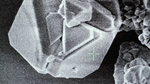 Scanning Electron Microscope (SEM) Image... | Stock Video | Pond5