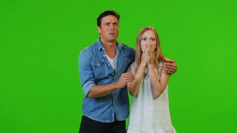 Green Screen Scared Stock Video Footage | Royalty Free Green Screen ...