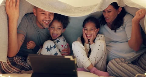 Scared Children Watching Tv