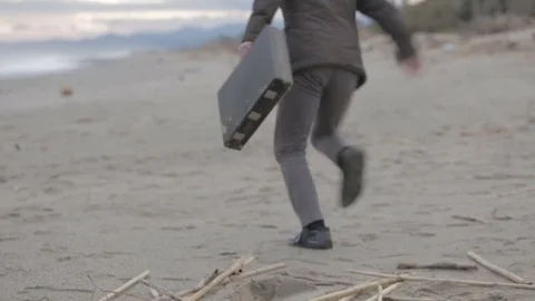 Man Running Scared Stock Videos – Royalty-Free HD & 4K Videos | Pond5