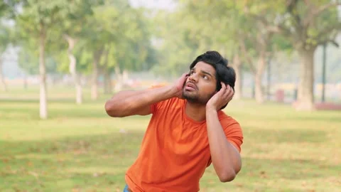 Scared Young Indian Man | Stock Video | Pond5