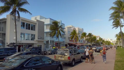 Scarface Location South Beach Miami Art ... | Stock Video | Pond5