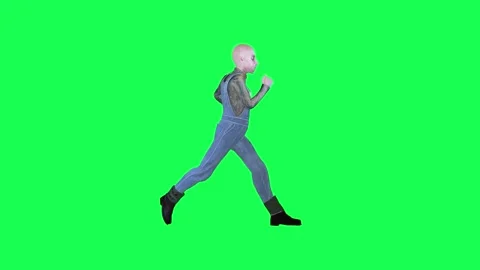 Running Man Green Screen Stock Footage ~ Royalty Free Stock Videos | Pond5