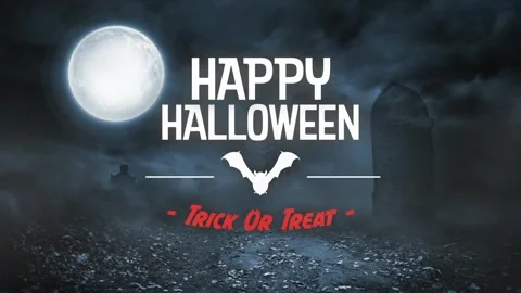 Scary bat animation for halloween in gra... | Stock Video | Pond5