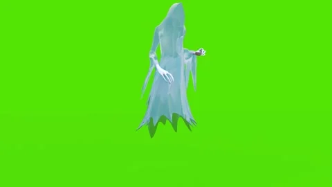 Scary Ghost Green Screen Horror Hallowee... | Stock Video | Pond5