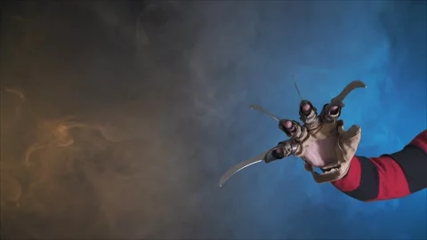 scary hand of man is like a serial kill... | Stock Video | Pond5