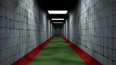 Scary Labyrinth Maze Underground Corrido... | Stock Video | Pond5