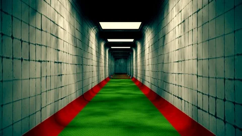 Scary Labyrinth Maze Underground Corrido... | Stock Video | Pond5