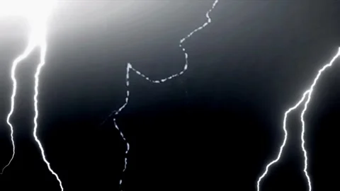 Thunder Overlay Stock Videos – Royalty-Free HD & 4K Videos