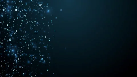 Scattered Binary Data Technology Backgro... | Stock Video | Pond5