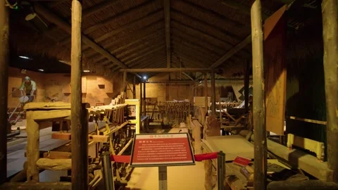 Scenery of Luban Memorial Hall in Tengzh... | Stock Video | Pond5