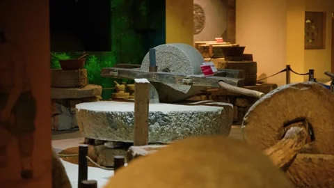 Scenery of Luban Memorial Hall in Tengzh... | Stock Video | Pond5