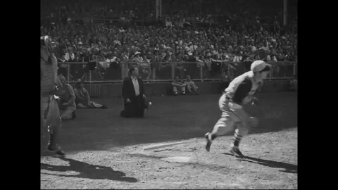 Scenes of baseball game in action and ch... | Stock Video | Pond5