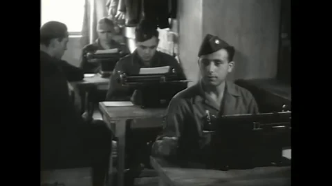 Scenes of interrogation of German prison... | Stock Video | Pond5