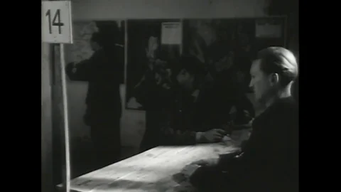 Scenes of interrogation of German prison... | Stock Video | Pond5