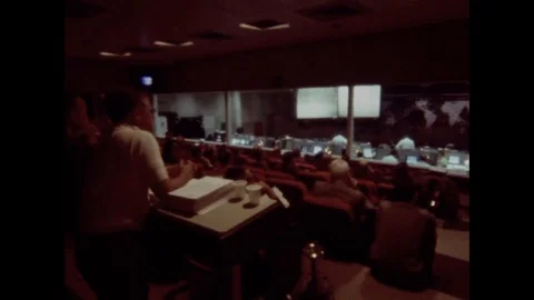 Empty Control Room Nasa