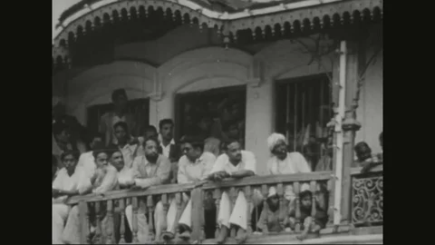 Scenes showcase British invasion in Indi... | Stock Video | Pond5