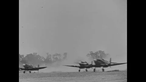 Scenes of war during World War II - 1945 | Stock Video | Pond5