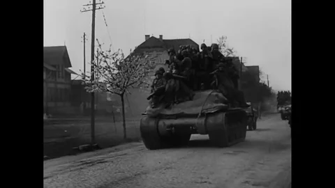 Scenes of war during World War II - 1945 | Stock Video | Pond5