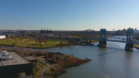 Scenic Aerial Arc Shot of the Harlem Lif... | Stock Video | Pond5