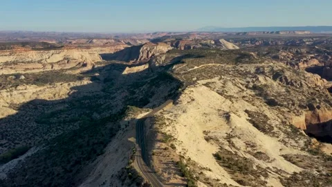 Scenic Highway 12 over the Hogsback look... | Stock Video | Pond5