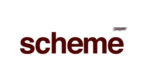 Scheme animated word cloud. | Stock Video | Pond5